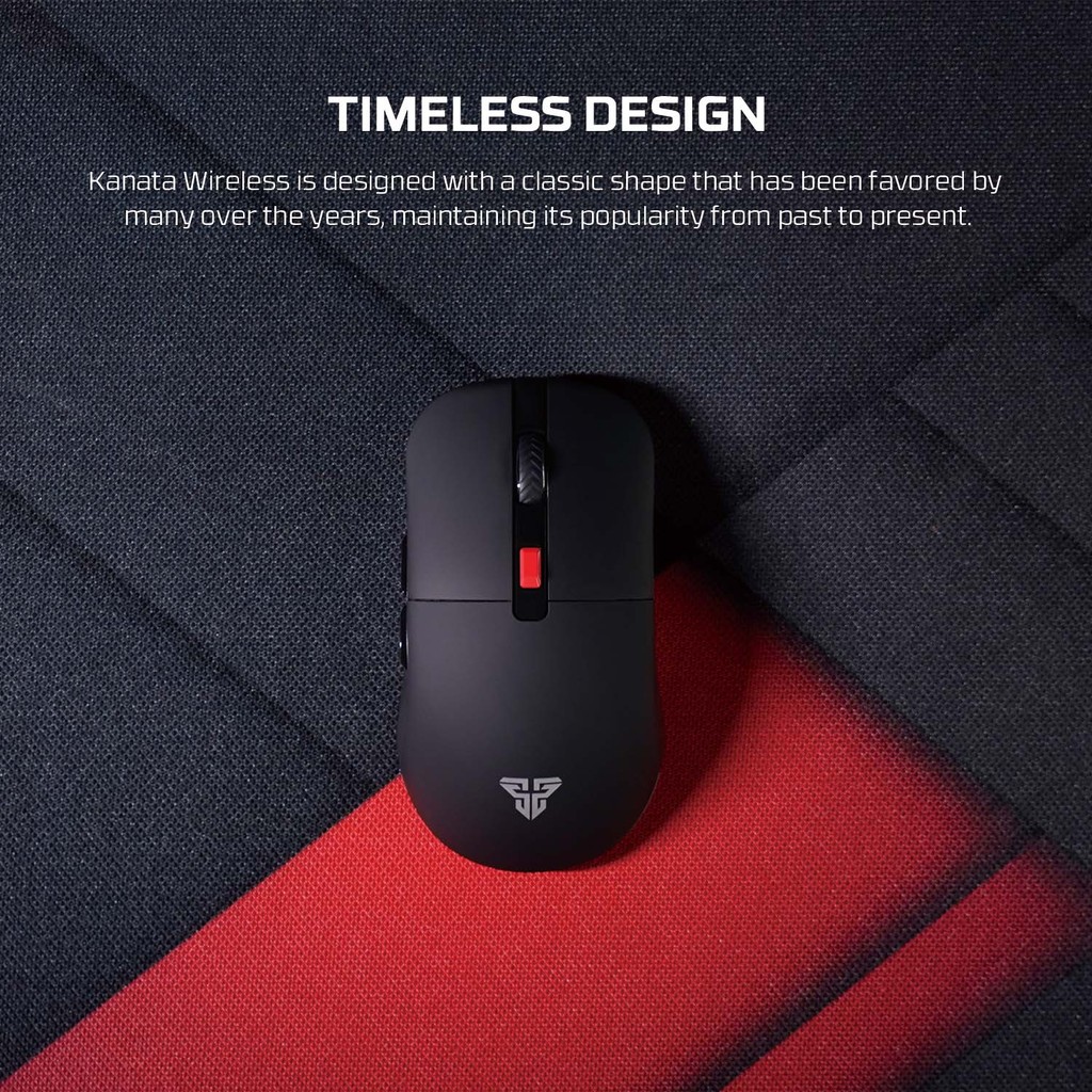 FANTECH WIRELESS MOUSE เมาส์เกมมิ่งไร้สาย Optical ความแม่นยำสูงปรับ DPI ...
