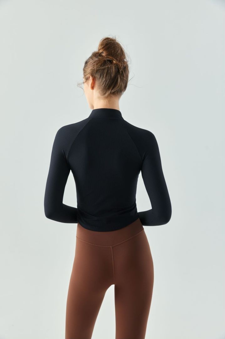 เสื้อแขนยาว ไม่มีแผ่นรอง สําหรับสุภาพสตรี ใส่ออกกําลังกาย | Shopee Thailand