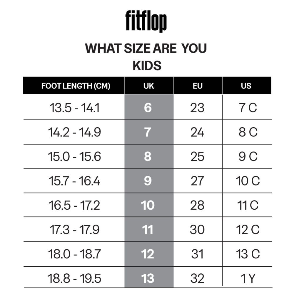 FITFLOP IQUSHION WAVE ERGONOMIC รองเท้าแตะสำหรับเด็ก รุ่น GH8-A75 สี ...