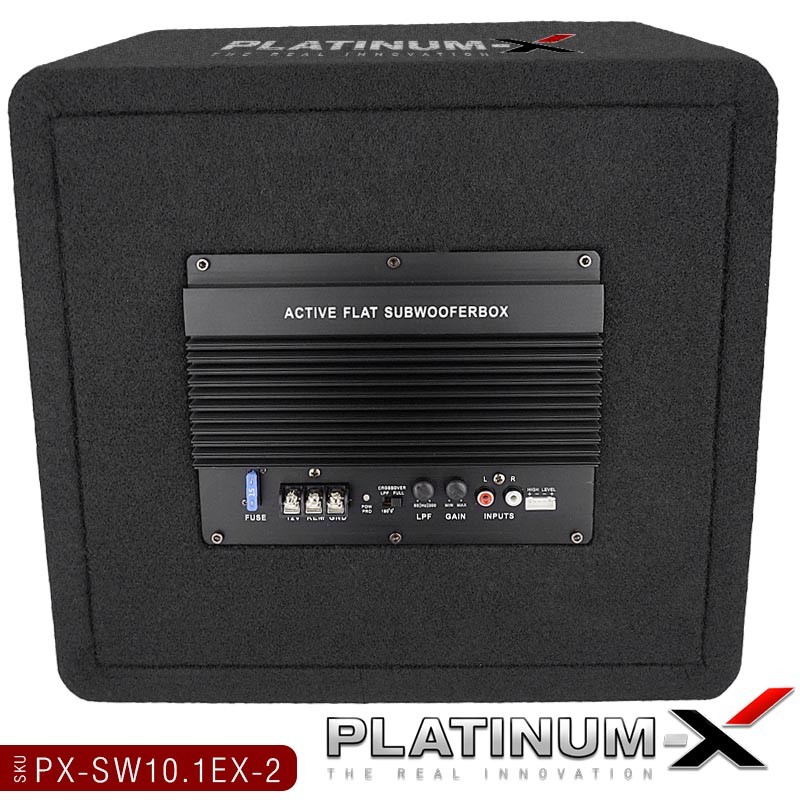 PLATINUM-X SUBBOX BASSBOX ตู้ลำโพงซับ 10นิ้ว 12นิ้ว เบส แอมป์ในตัว PX-SW10.1EX / PX-SWB1200.1ABS ...