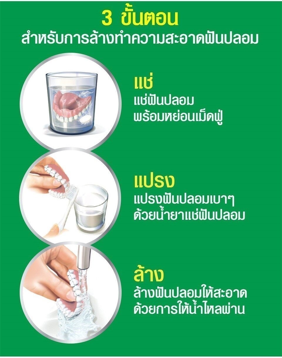 [ส่งฟรี] [เลือกสูตรได้] POLIDENT DENTURE ADHESIVE CREAM 60G x6 โพลิเดนท์ ครีมติดฟันปลอม 60 กรัม ...