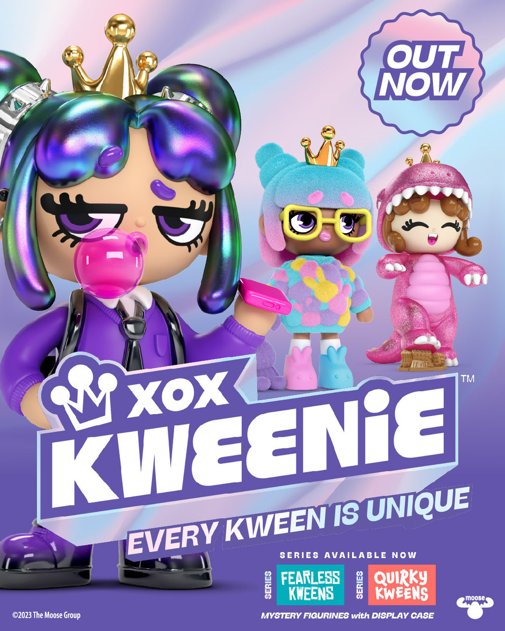XOX KWEENIE MYSTERY SINGLE PK QUIRKY CDU ของเล่น โมเดล ฟิกเกอร์ ...