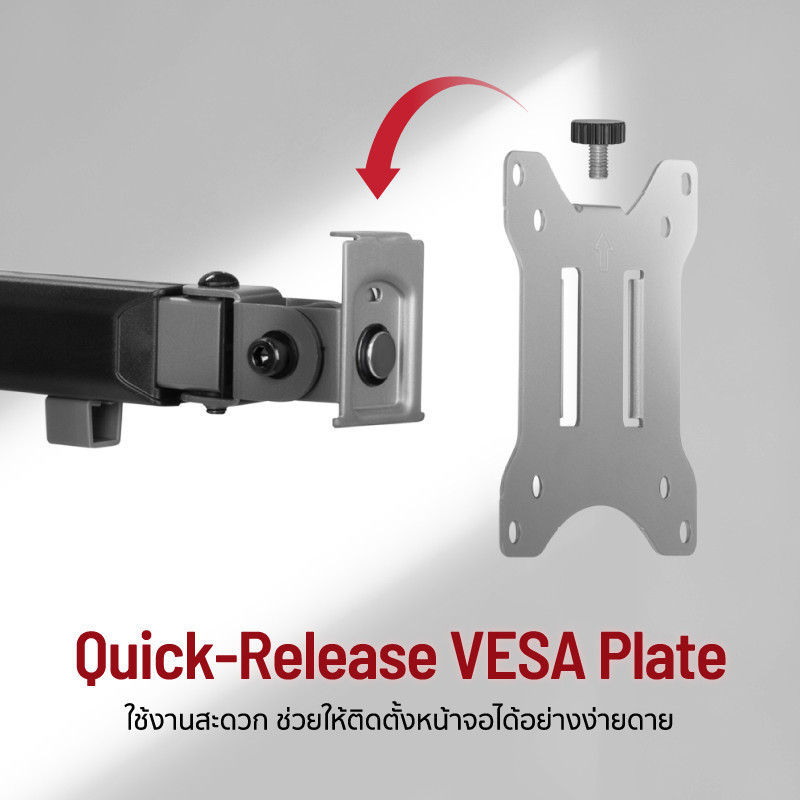 Fennix Monitor Arm แขนจับจอเหมาะสำหรับจอ 17-32 นิ้ว รุ่น FN-Full Motion ...