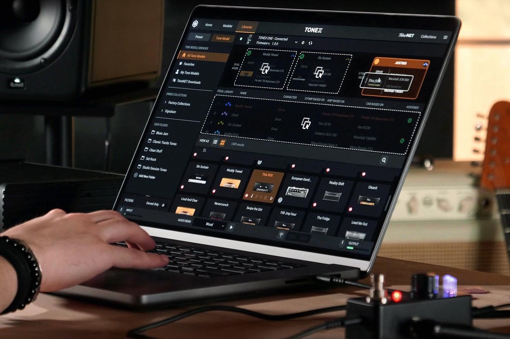 IK MULTIMEDIA TONEX ONE เอฟเฟคก้อน จำลองแอมป์ คุณภาพเยี่ยม รองรับระบบ impulse response ...