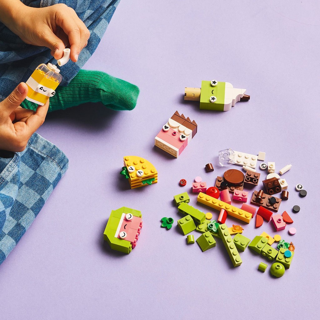 LEGO Classic 11039 Creative Food Friends (150 Pieces) | Shopee Thailand