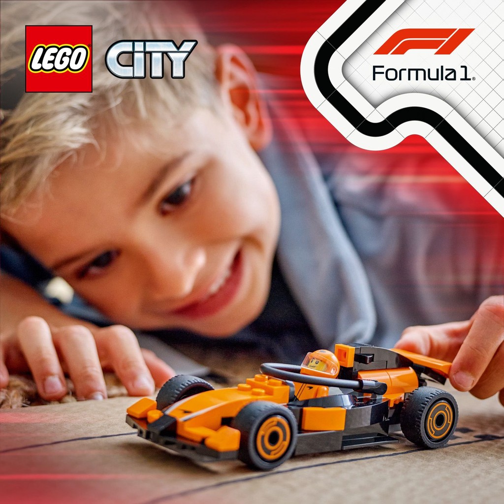 LEGO City 60442 F1 Driver with McLaren Race Car (86 Pieces) | Shopee Thailand