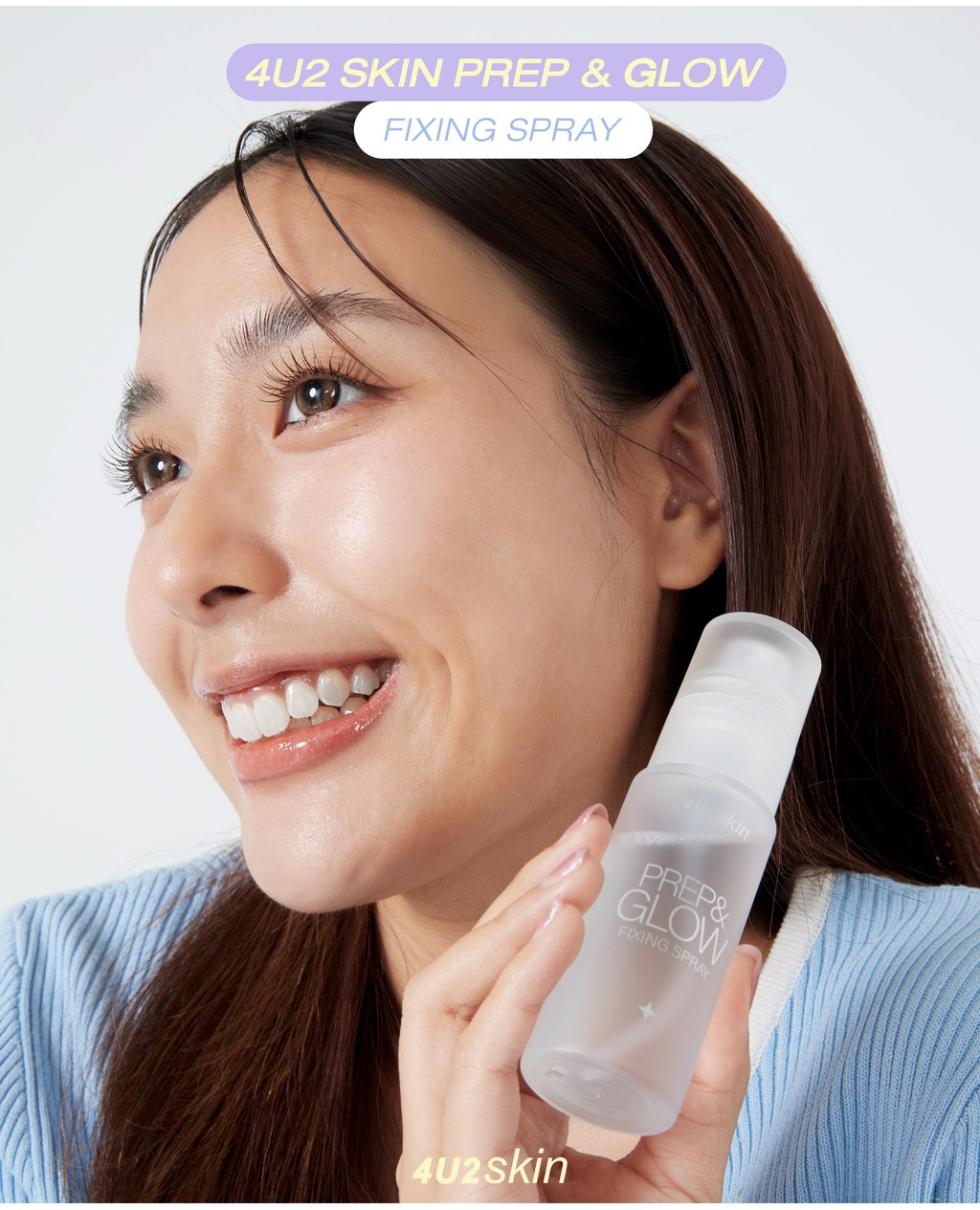 4U2 SKIN PREP & GLOW FIXING SPRAY - สเปรย์ตรียมผิวชุ่มชื้น&ผิวโกลว์ ...