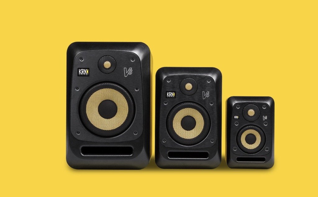 KRK V4S4 Powered Studio Monitor ลำโพงสตูดิโอ มอนิเตอร์ (ต่อคู่)(ProPlugin) | Shopee Thailand