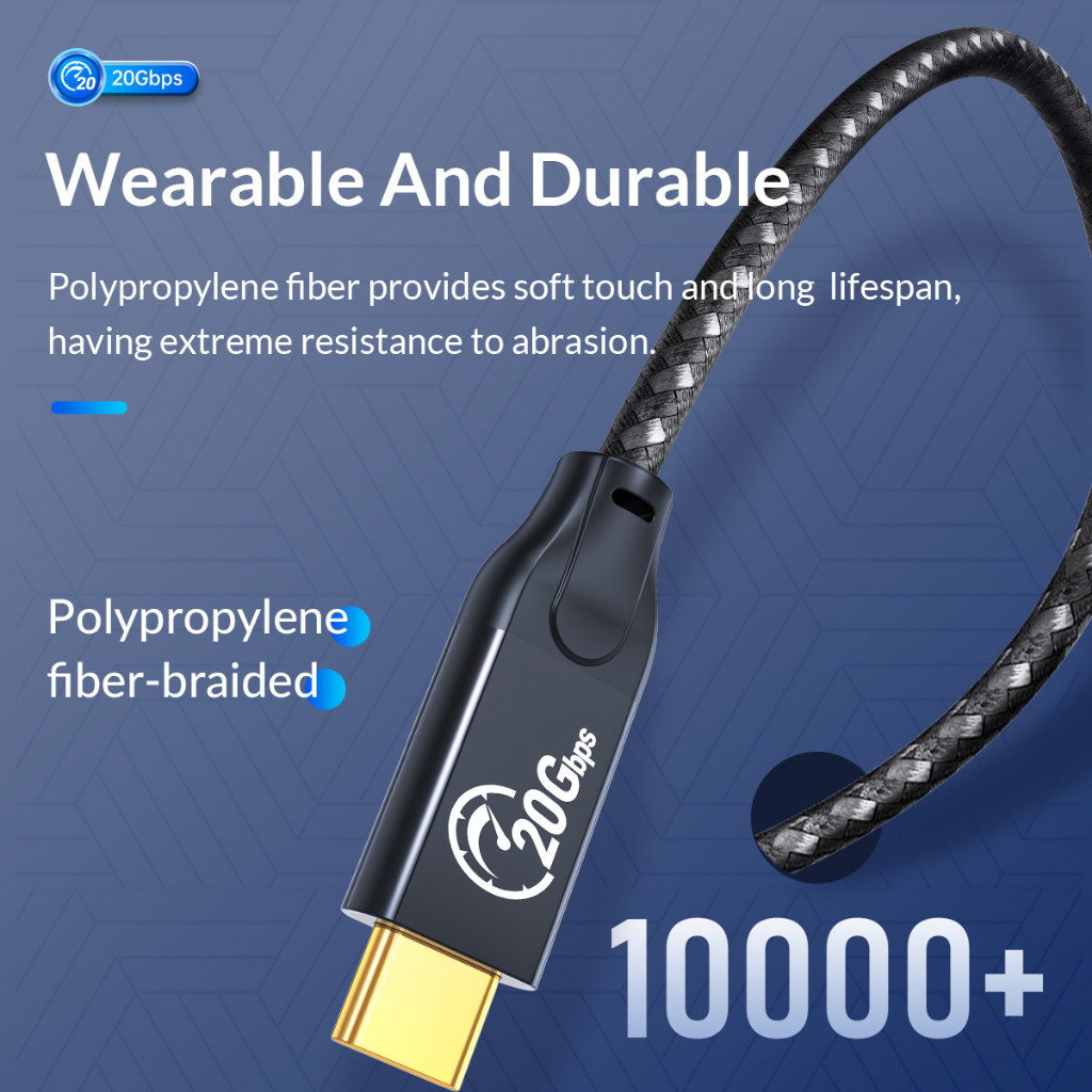 ORICO ACC32 USB-C3.2 High-speed Double-headed Data Cable โอริโก้ รุ่น ...