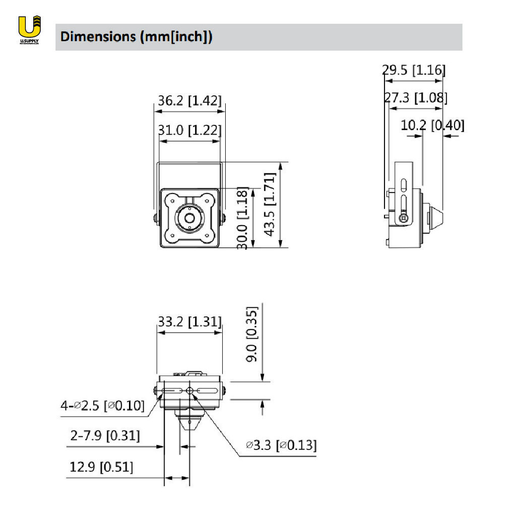 [1.15] DAHUA รุ่น DH-HAC-HUM3201B (2MP) กล้องวงจรปิด เลนส์ 2.8 mm กล้อง ...