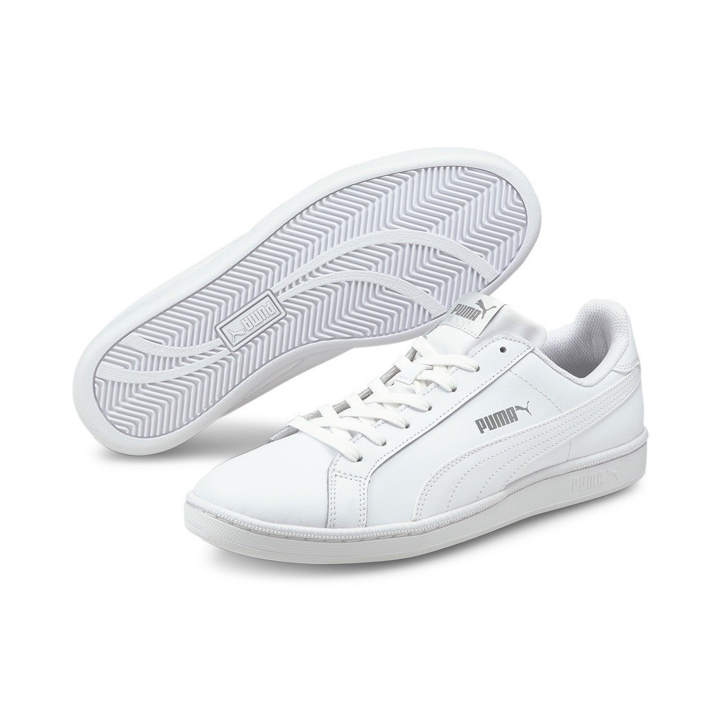 PUMA SPORT CLASSICS - รองเท้ากีฬา Smash Leather สีขาว - 35672202 ...