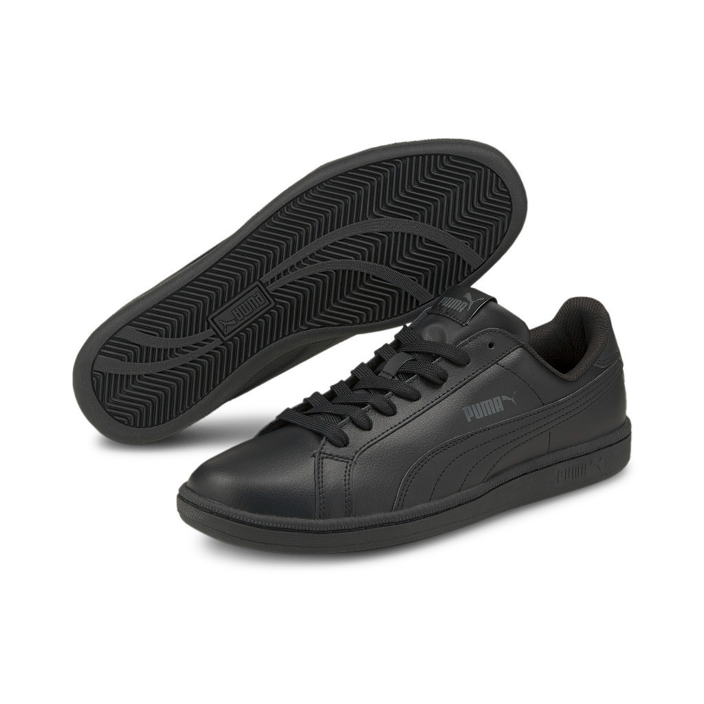 PUMA SPORT CLASSICS - รองเท้ากีฬา Smash Leather สีดำ - 35672204 ...