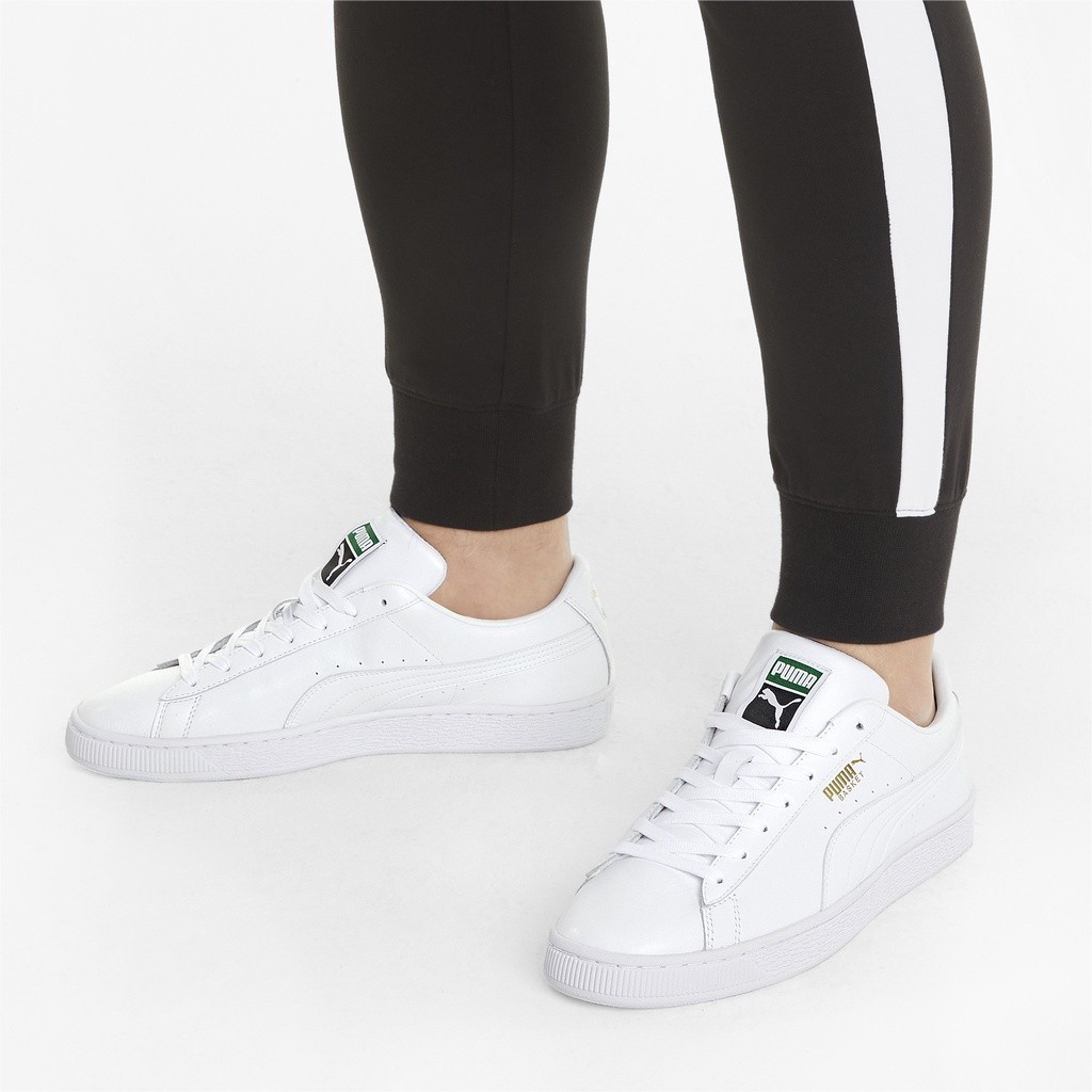 PUMA SPORT CLASSICS - รองเท้ากีฬา Basket Classic XXI Trainers สีขาว ...