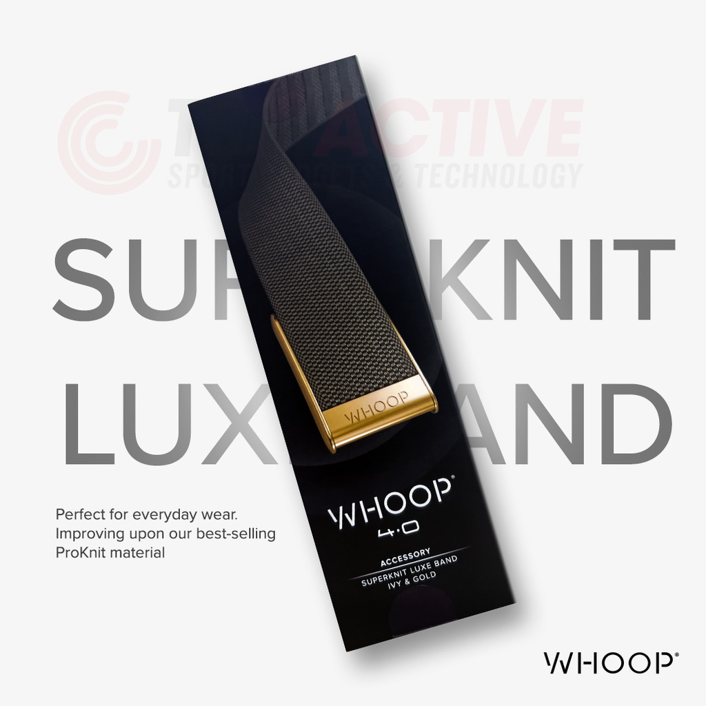 WHOOP 4.0 SuperKnit Luxe Bands (Premium) สายสำรองพรีเมี่ยม ทนทาน สำหรับ ...