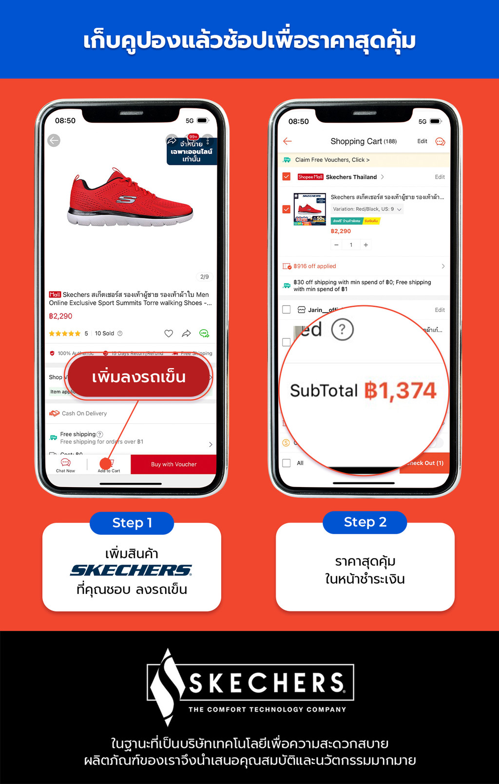 Skechers สเก็ตเชอร์ส รองเท้าแตะ ผู้หญิง Foamies Max Cushioning Sandals ...