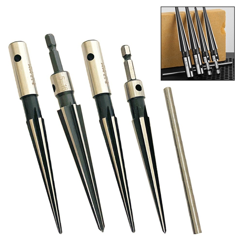 【WIK】5-16 มม.Taper Reamer Hand Locating Deburring ขยาย Pin Hole Reamer ...