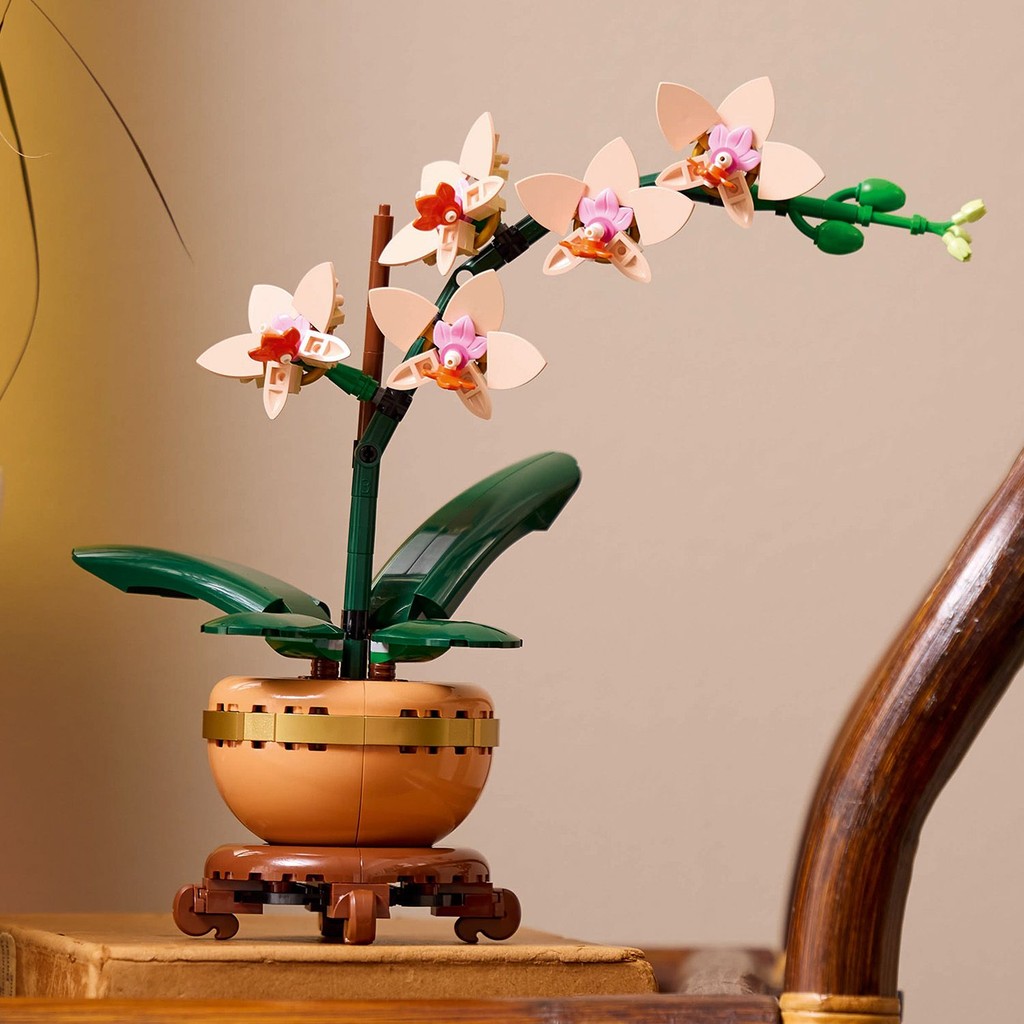 LEGO Botanicals 10343 Mini Orchid (274pcs.), Building Blocks, Kids Toy ...