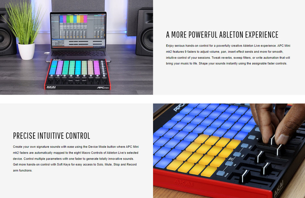 AKAI APC MINI MK2 Luanch pad controller คุณภาพ ทัชชิ่งดี สัมผัสเยี่ยม ...