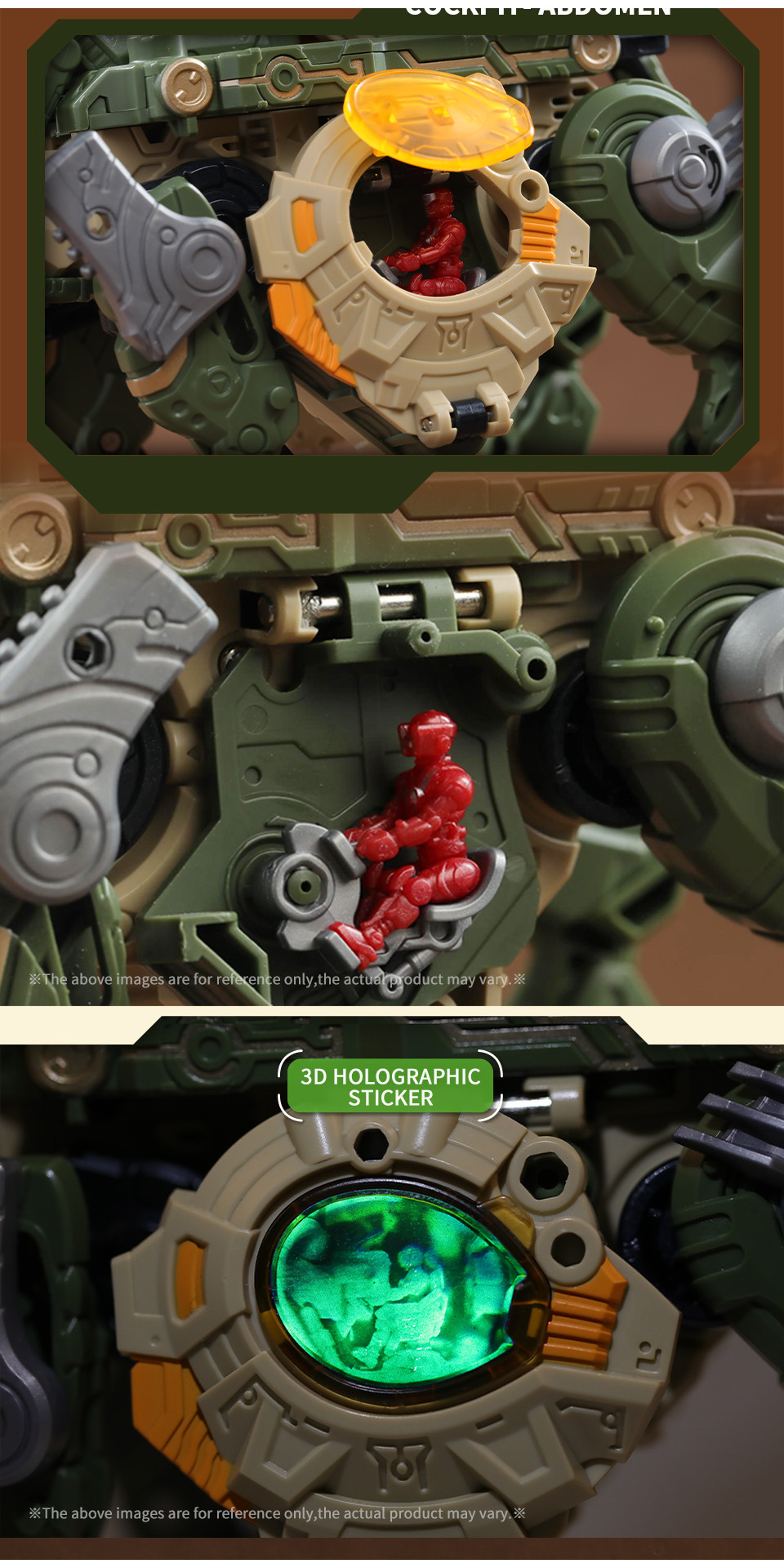 52TOYS BEASTBOX BB-65 Oasis Mecha Deformation Action Figure Portable ...