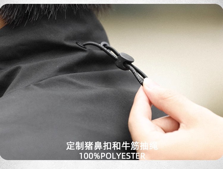 American Casual Lapel Stand-Up Collar Windproof Overalls Jacket Men ...