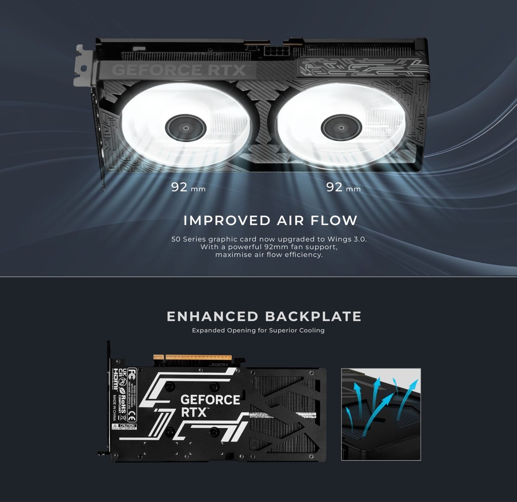 VGA การ์ดจอ GALAX GeForce RTX 5060 Ti 1-Click OC 16GB | Shopee Thailand