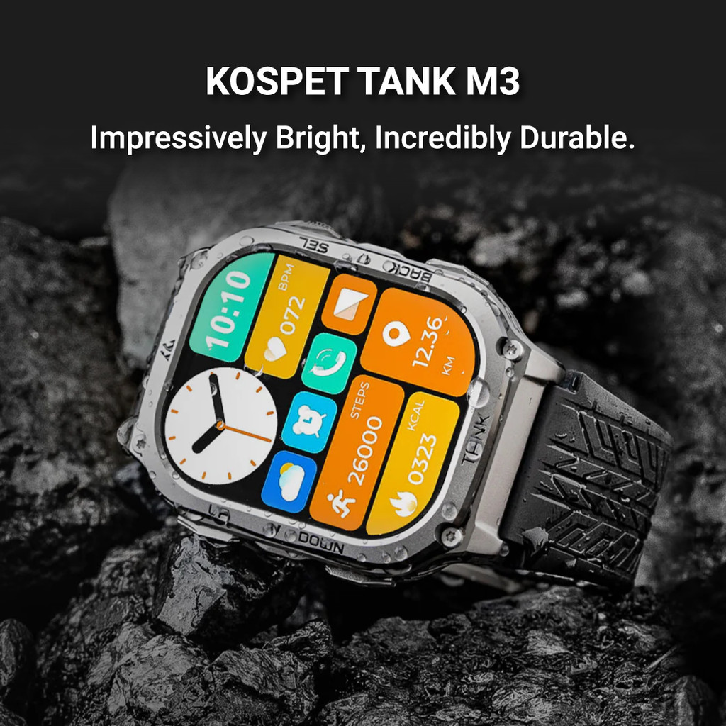 [ลดเหลือ 2392] KOSPET TANK M3 Special Edition สมาร์ทวอทช์ Bluetooth ...