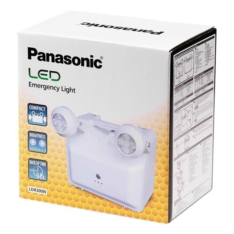 Panasonic Emergency Daylight ไฟฉุกเฉินพานาโซนิค สำรองไฟ 3,10 ชั่วโมง ...