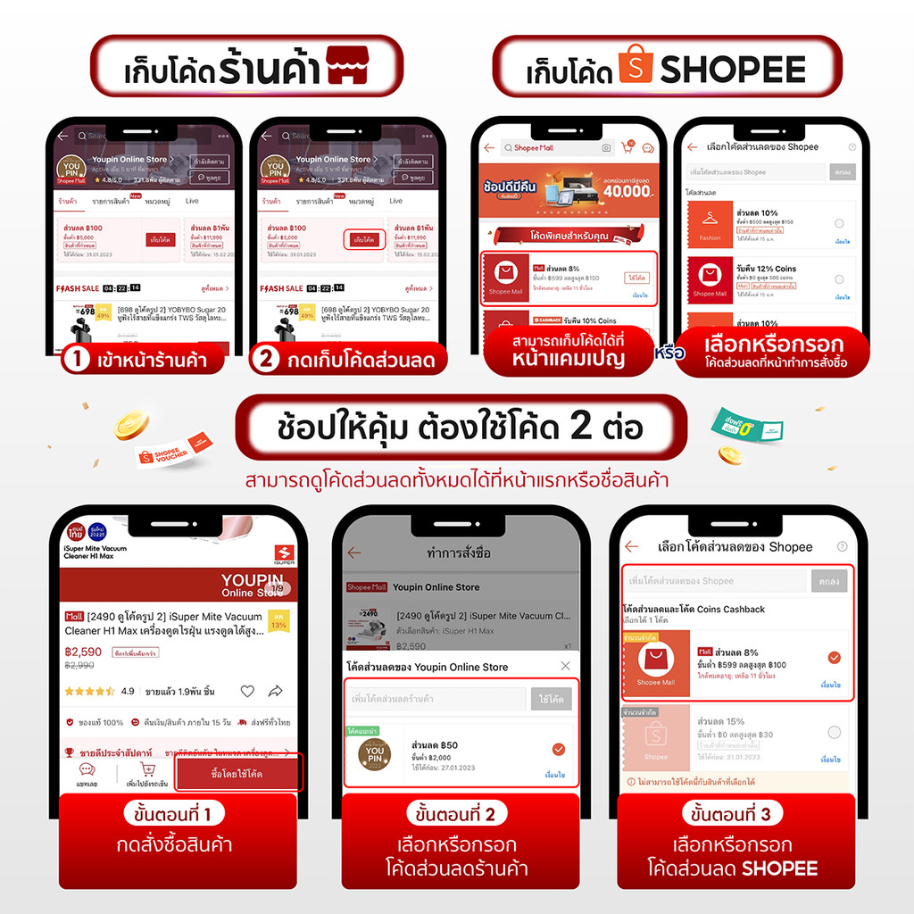 [ลดเหลือ 559] KOSPET Stainless Steel Double Deployant Strap สายนาฬิกาสำรองสำหรับรุ่น TANK M3 ...