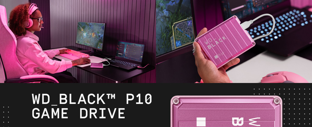 Western Digital WD_BLACK P10 2-6 TB GAME Drive USB 3.2 Gen 1 External ...