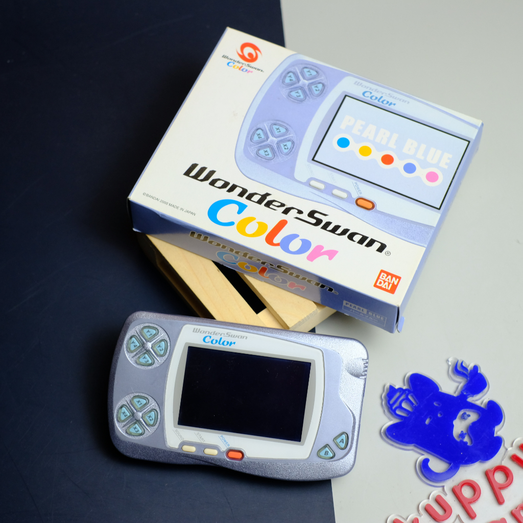 WonderSwan Wonder Swan Color เครื่องเกมเกม Retro จาก Bandai มือสอง สภาพ ...