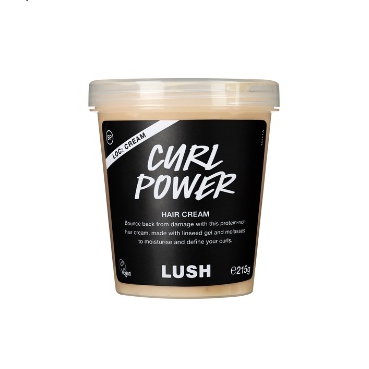 LUSH ครีมบำรุงผม ครีมนวดผม CURL POWER HAIR CREAM 95g | Shopee Thailand