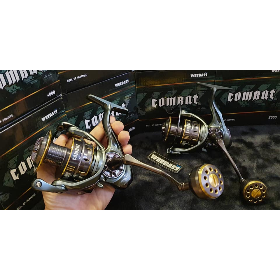 รอก WEEBASS COMBAT รอกสปินนิ่ง คอมแบท สินค้าขายดี | Shopee Thailand