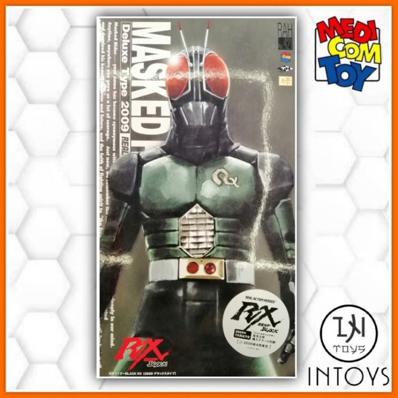RAH DX - MASKED RIDER BLACK RX / KAMEN RIDER BLACK RX DELUXE TYPE 2009 (No.421) 1/6 Real Action ...