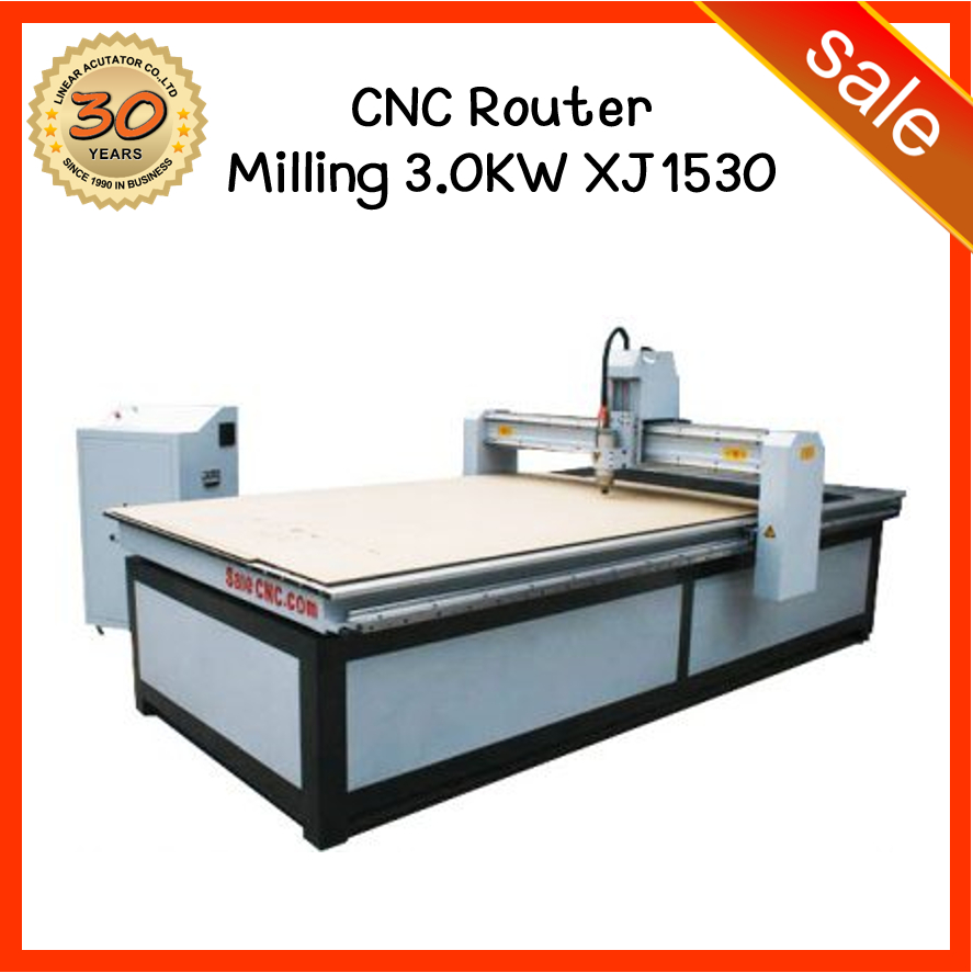 180. CNC Router Milling 3.0KW รุ่น XJ1530 ขนาด 1500x3000mm เครื่องซีเอ็นซี เร้าเตอร์ มิลลิ่ง ...