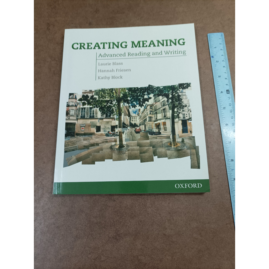 หนังสือ Creating Meaning: Advanced Reading and Writing by Laurie Blass ...
