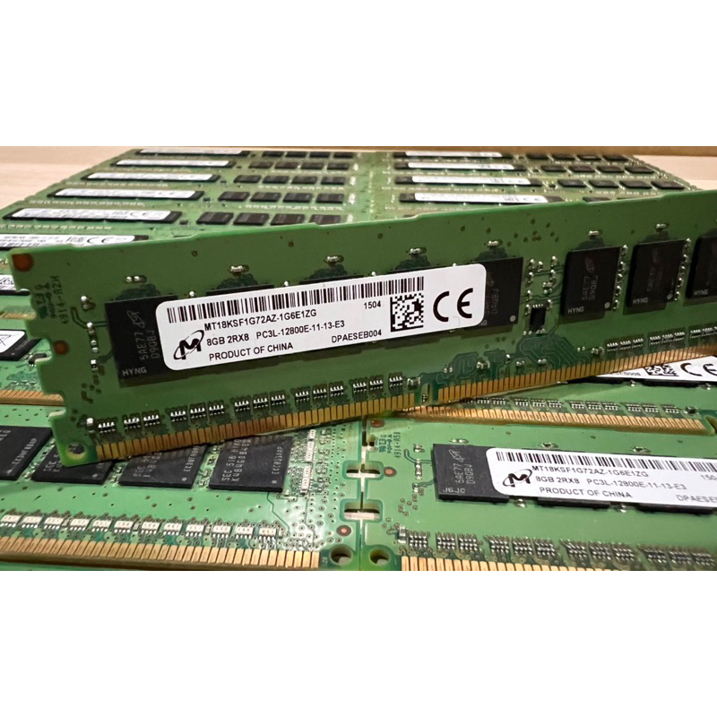 ram server 8GB 2Rx8 PC3L-12800E แรมมือสองพร้อมใช้งาน | Shopee Thailand
