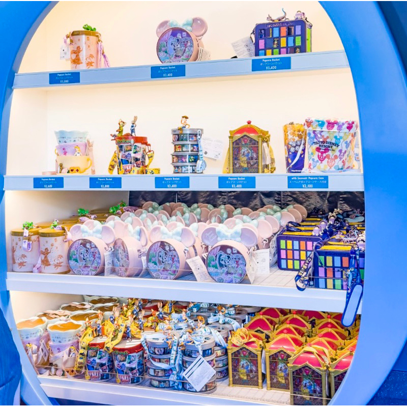 🍿TDR - USJ: Tokyo Disneyland & Universal Studio Popcorn bucket - fantasy v.2 | Shopee Thailand