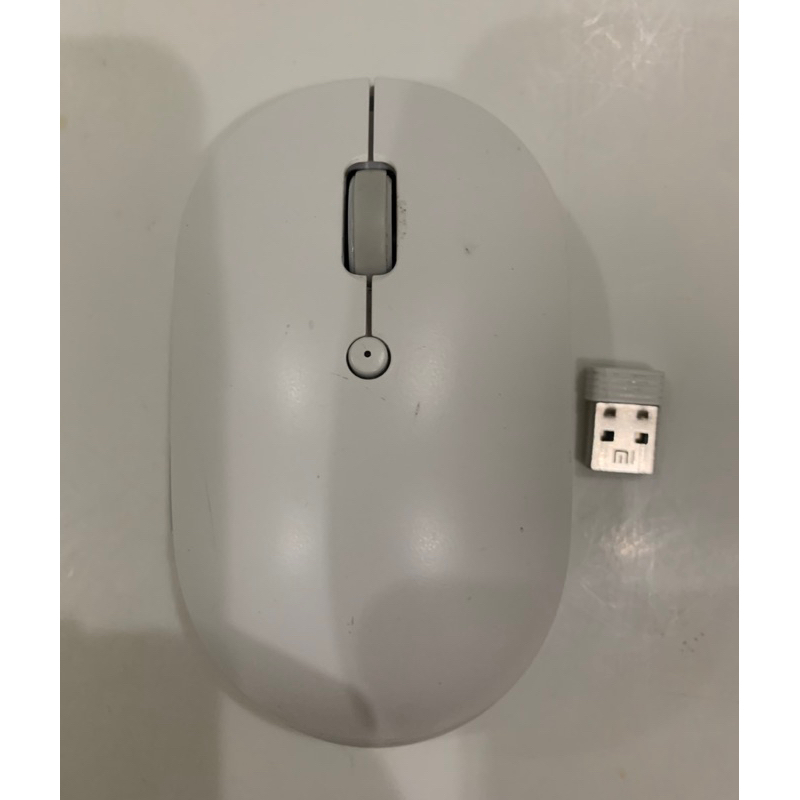 A08 Xiaomi Dual Mode Wireless+Bluetooth Mouse (White) เมาส์ไร้สาย (สี ...