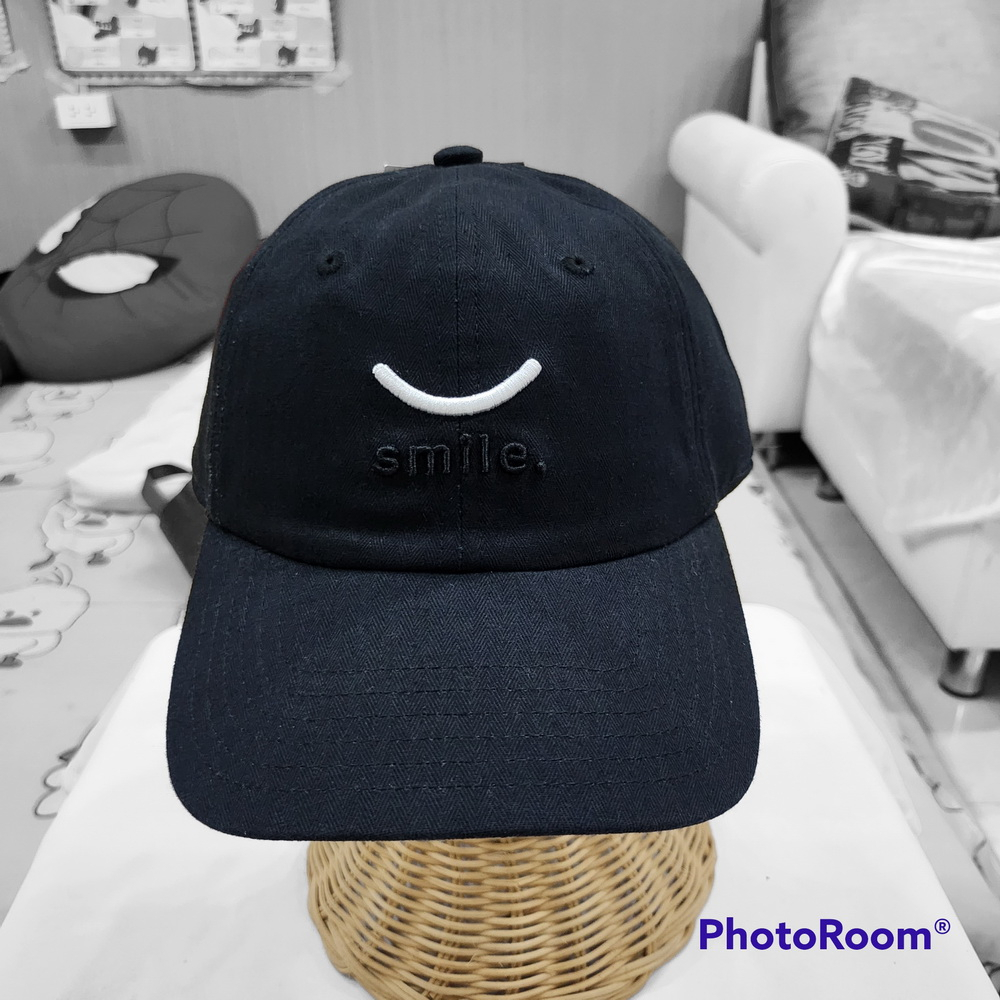 Jack purcell smile baseball cap-black | Shopee Thailand