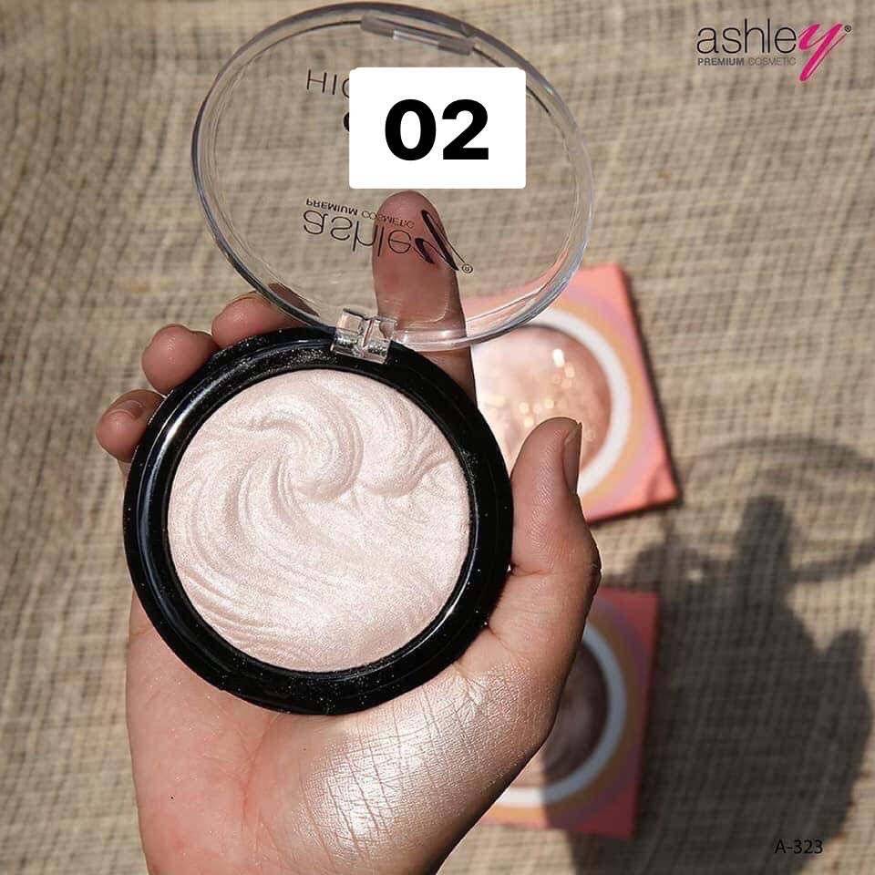 ไฮไลท์ แอชลีย์ โก โกลว์ หน้าเงา ฉ่ำวาว Ashley Go Glow Highlight #A-323 ...