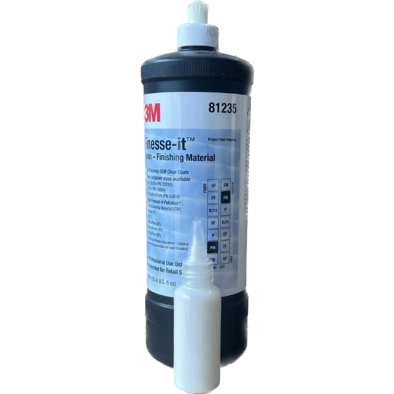 3M 81235 Finiesse-it น้ำยาขัดจบงาน ขนาด 50ml (แบ่งจากขวดใหญ่) | Shopee ...