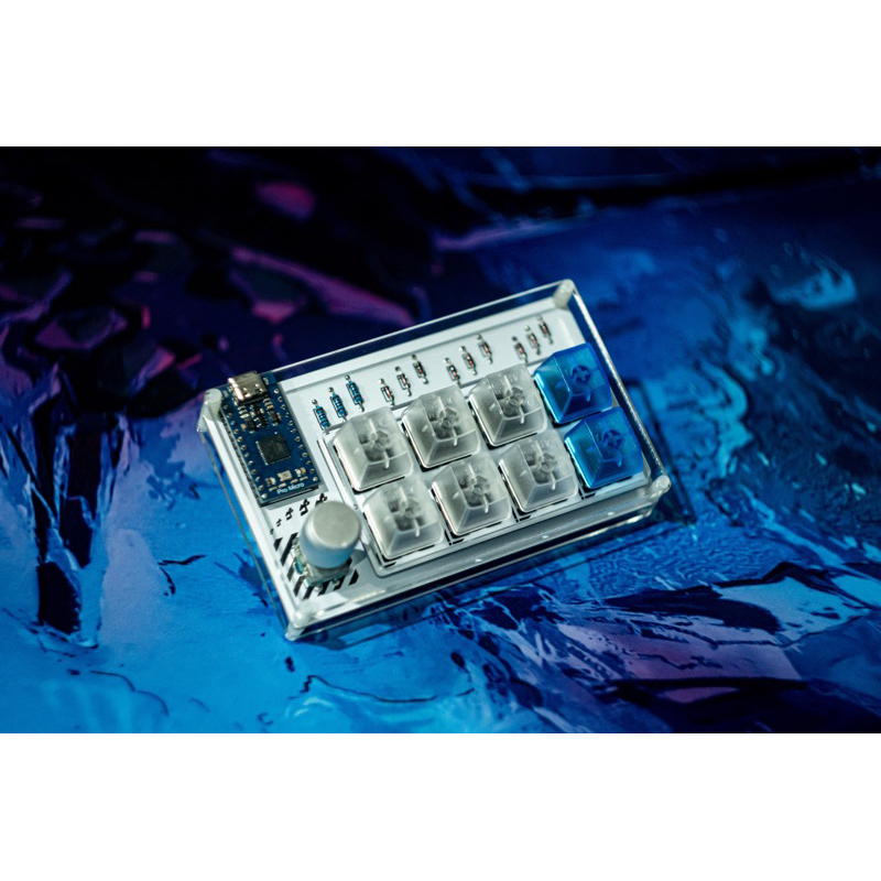 Custom Hotswap / Hot Swappable Macropad with Mechanical Keyboard ...