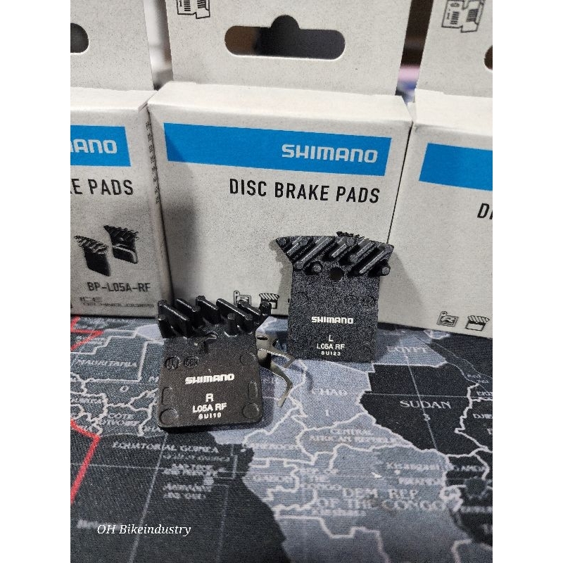 ผ้าเบรค Shimano รุ่น 𝐋𝟎𝟓𝐀-𝐑𝐅 Resin Ice Tech Brake Pads | Shopee Thailand