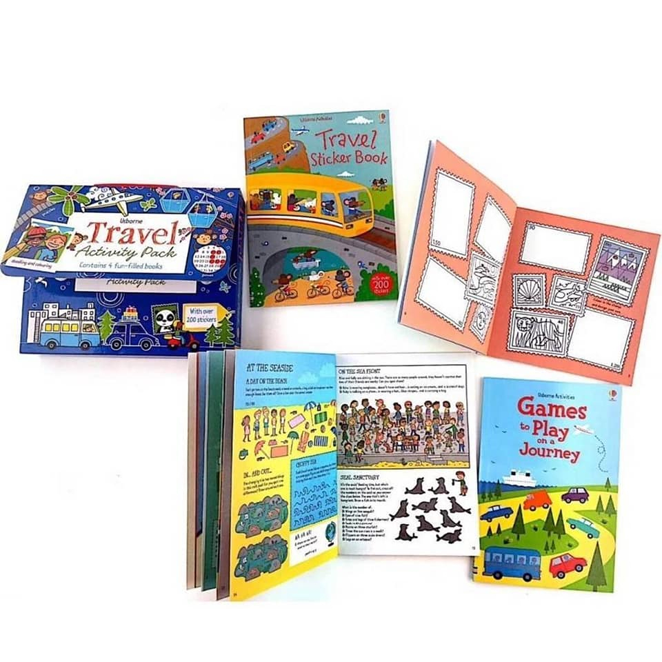 Usborne Activities Packs | Shopee Thailand