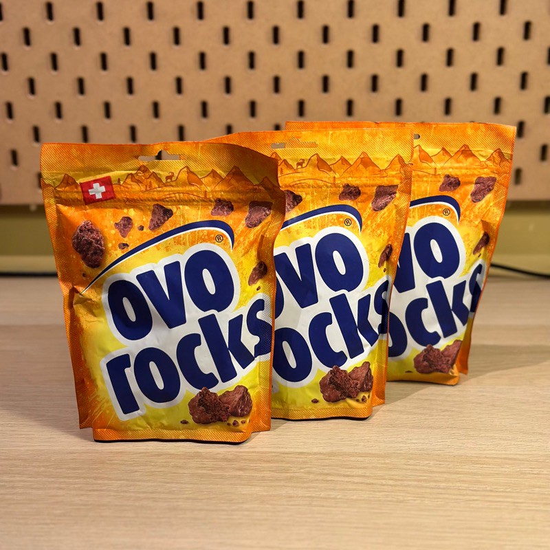 🧡 พร้อมส่ง 🧡 Ovo rocks ถุงใหญ่ 120 กรัม 🇨🇭ขนมโอวัลตินนำเข้าจาก ...