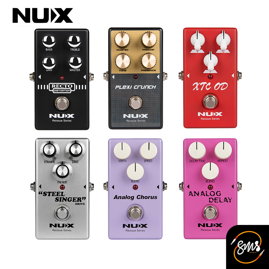 NUX Stompboxes เอฟเฟคกีต้าร์ไฟฟ้า รุ่น Reissue Series | Shopee Thailand
