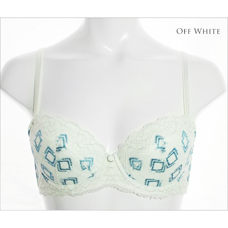 Annebra บราเสริมทรง ตะขอหลัง ทรง1/2เต้า มีโครง เสริมฟองน้ำ Brazillian ...