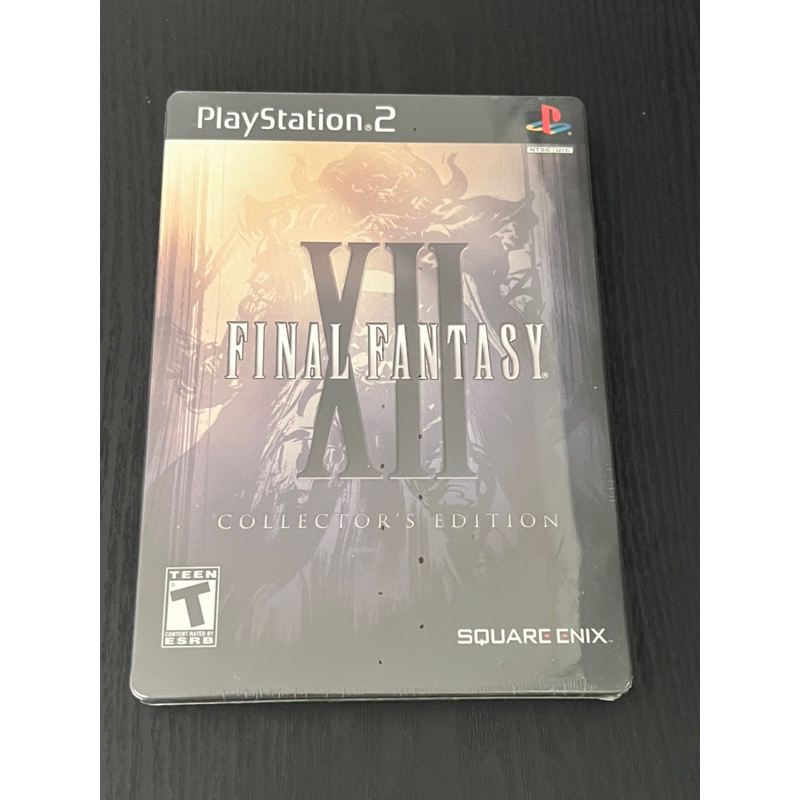 Final Fantasy XII 12 steelbook PS2 us มือหนึ่ง ซีล | Shopee Thailand