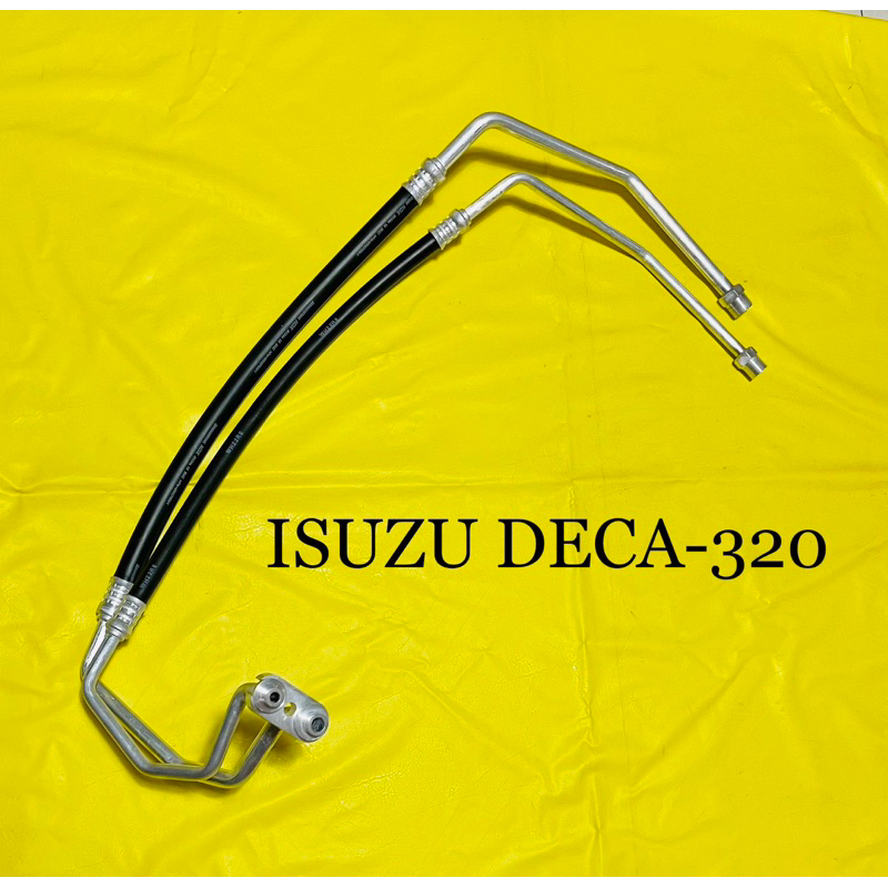 ท่อแอร์ ISUZU DECA 320 ใช้กับคอม ZEXEL (บ่าโอริงรีดร่อง) | Shopee Thailand