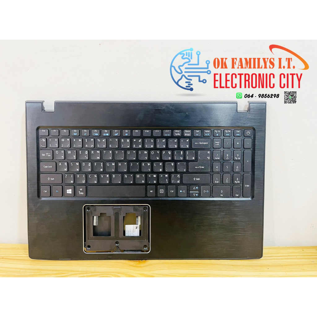 บอดี้โน้ตบุ๊ค บอดี้พร้อมคีย์บอร์ด Keyboard Acer Aspire E5-575 E5-575G ...
